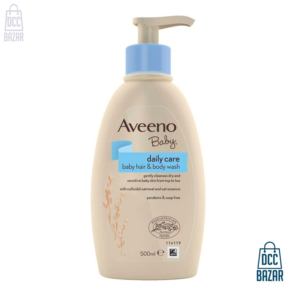 Aveeno Baby Hair & Body Wash- 500ml