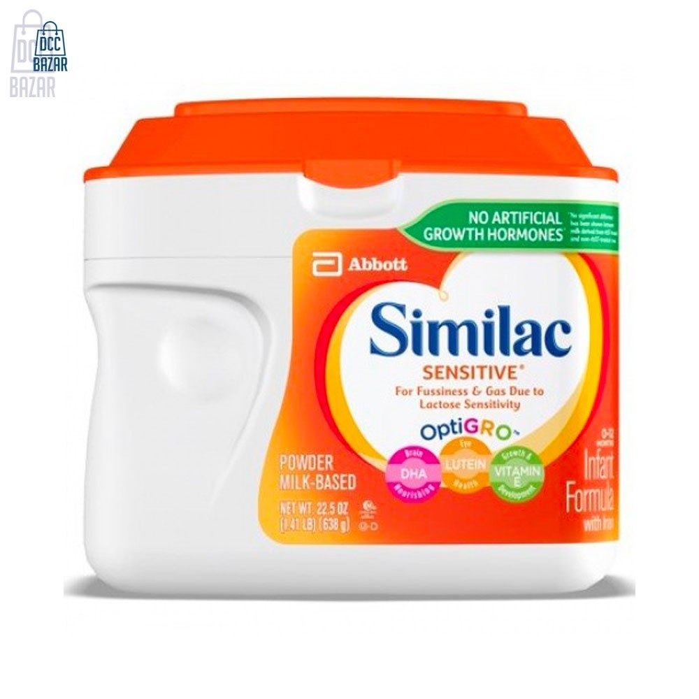 Similac Sensitive Optigro Infant Formula Milk 354gm I Dccbazar